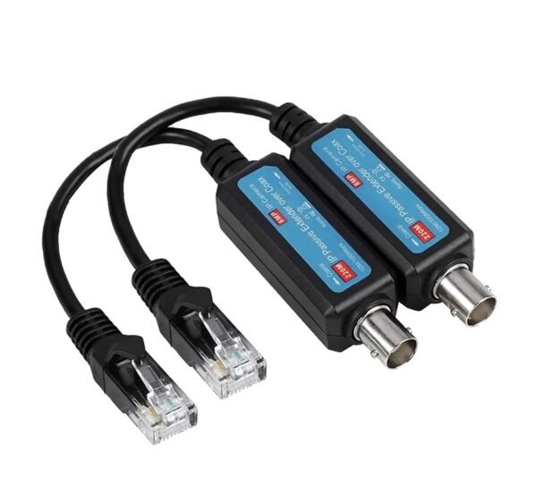 8mp Coaxial Extender Ip Passive Ethernet Over Coax Converter EOC ...